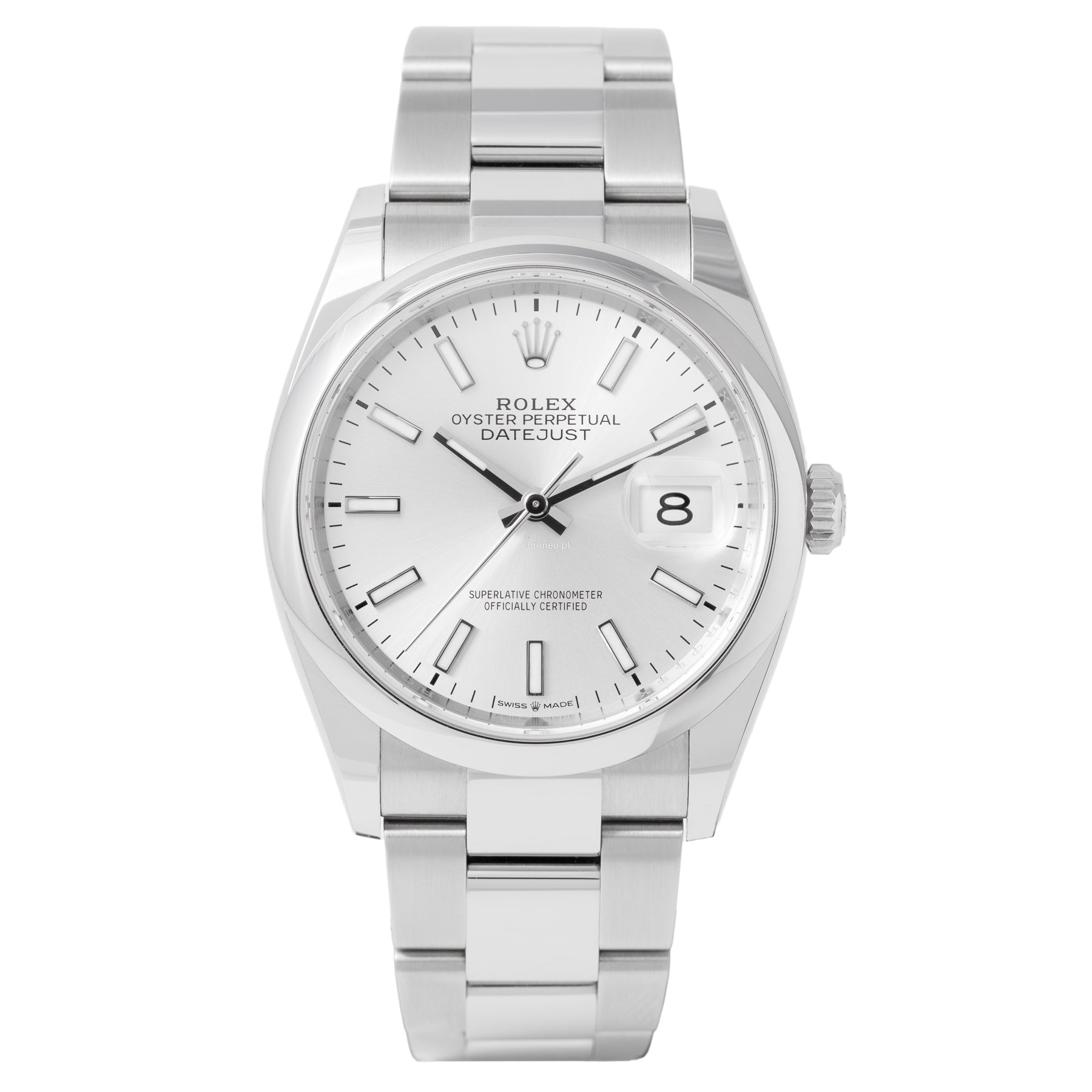 Rolex Datejust 36 | ref. 126200 | Srebrna tarcza