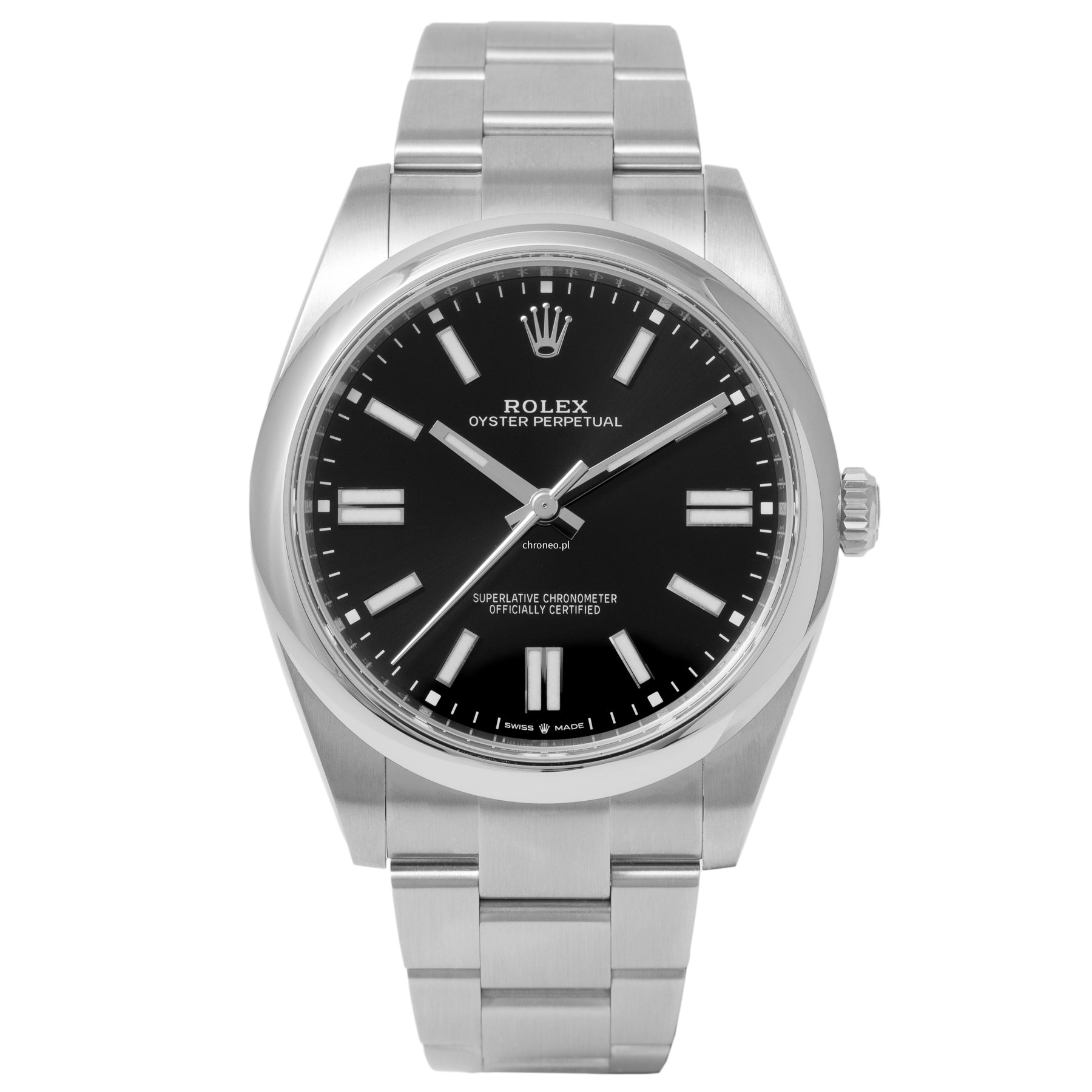 Rolex Oyster Perpetual | 124300 | Ø 41 mm. | Czarna tarcza